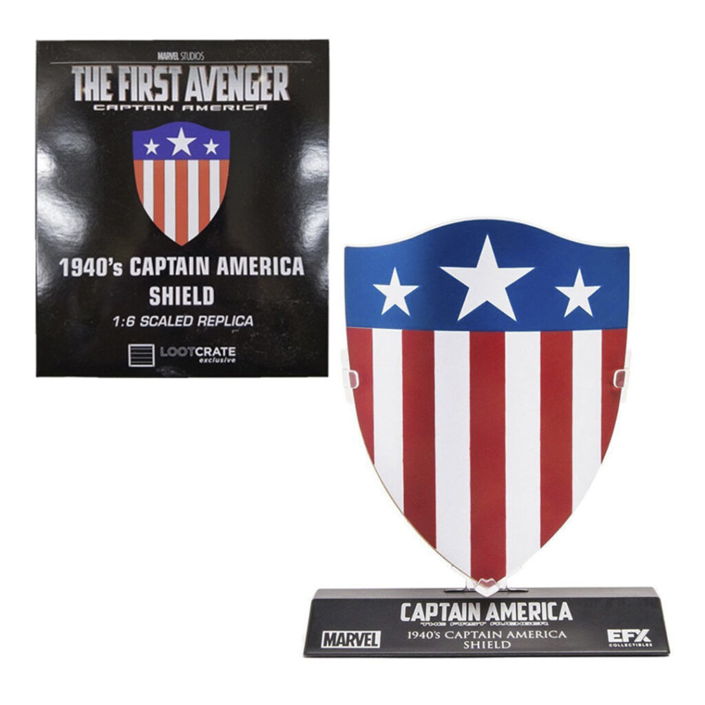 The First Avenger 1940`s Captain America Shield Replica EFX Marvel ...
